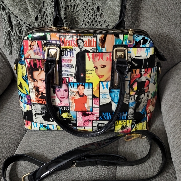Vogue Fashion | Bags | Vogue Vintage Magazine Satchel | Poshmark
